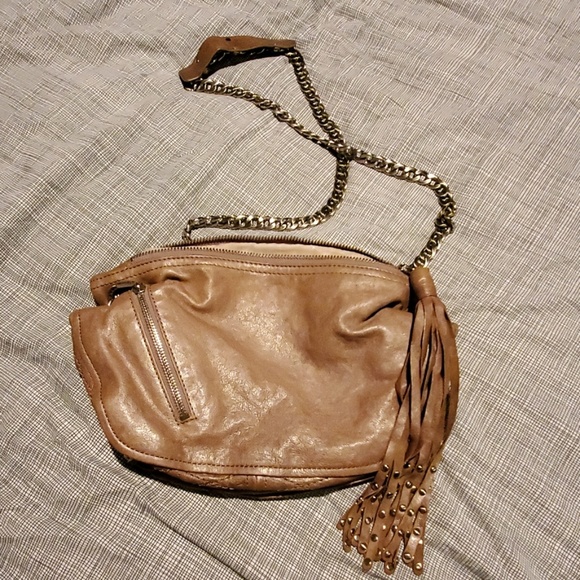 Botkier | Bags | Botkier Shimmery Leather Chain Bag | Poshmark